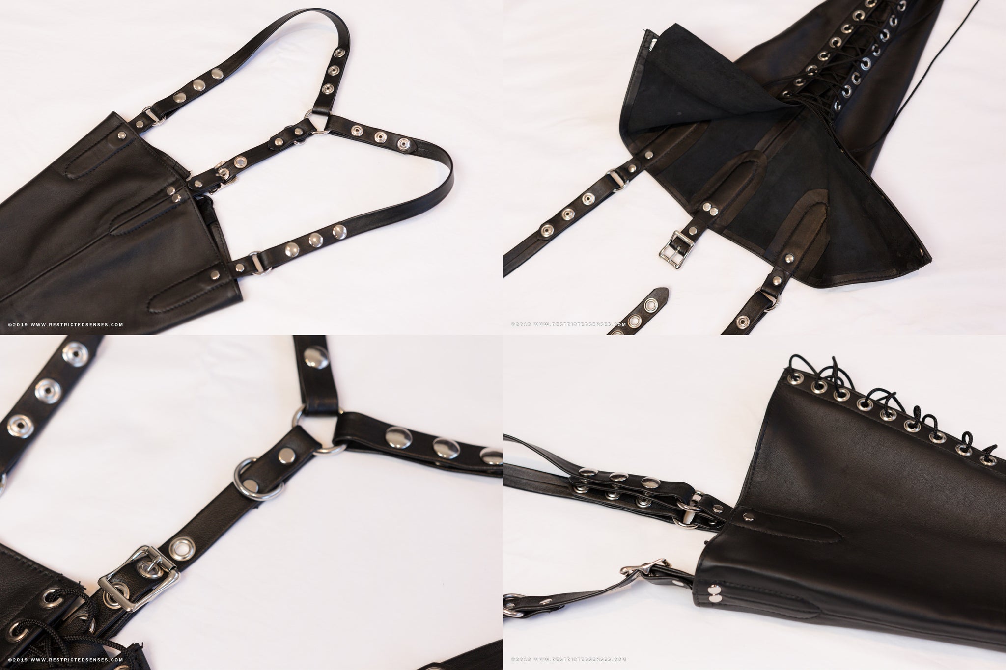 Leather Bondage Gwendoline Armbinder - Restricted Senses